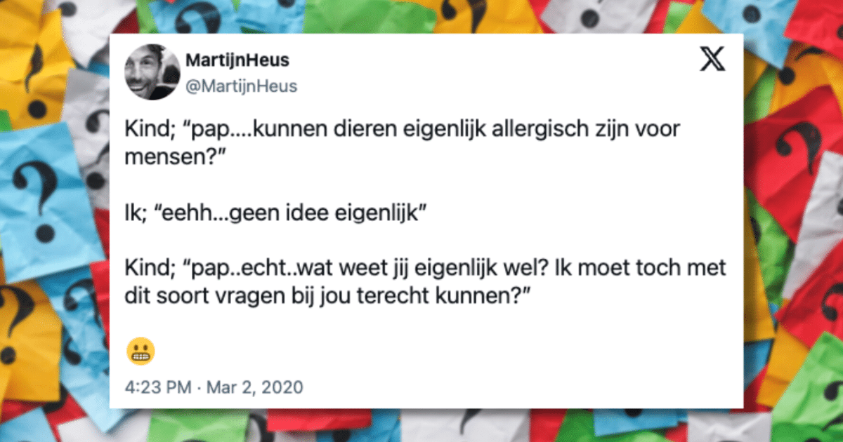 Dat is een goede vraag! De leukste en slimste vragen verzameld - DIWMOSMZ