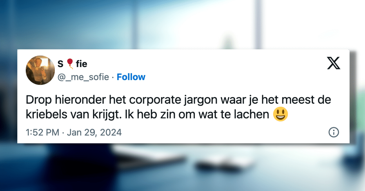Kantoorjargon waar je nekharen van overeind gaan staan! - DIWMOSMZ