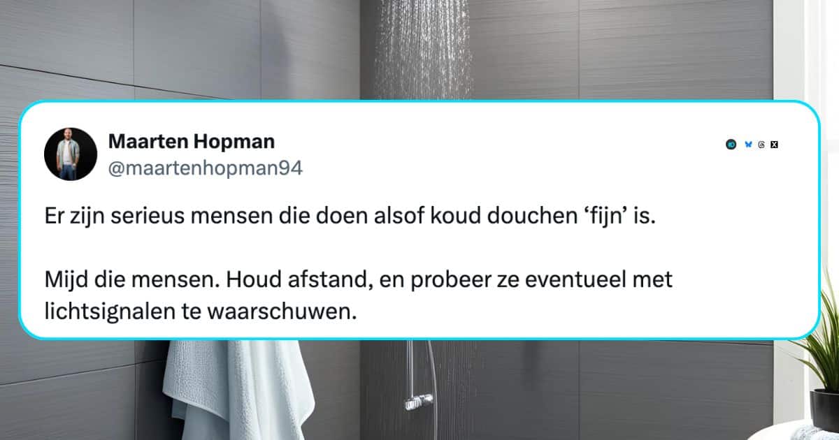 Douchen: het moment waarop je je hele leven overdenkt - DIWMOSMZ