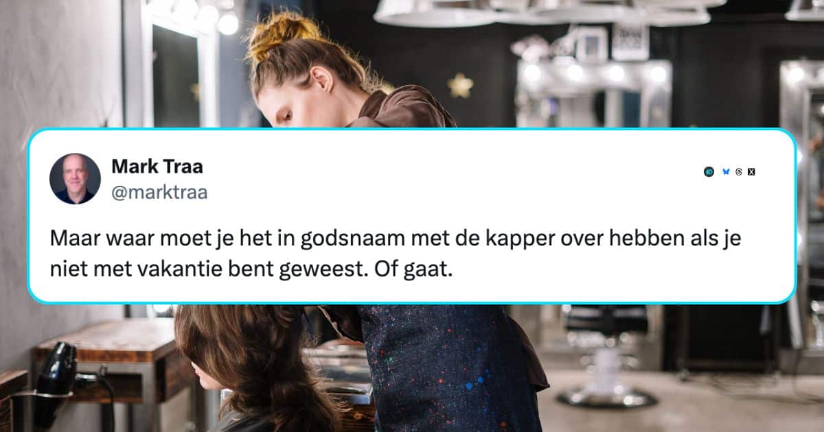 De kapper: voor sommigen een dagje uit, voor anderen een soort straf ...