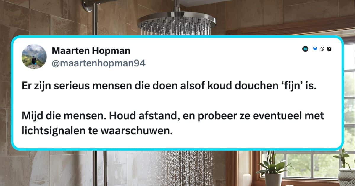 De douche: je dagelijkse pauze van de rest van de wereld - DIWMOSMZ